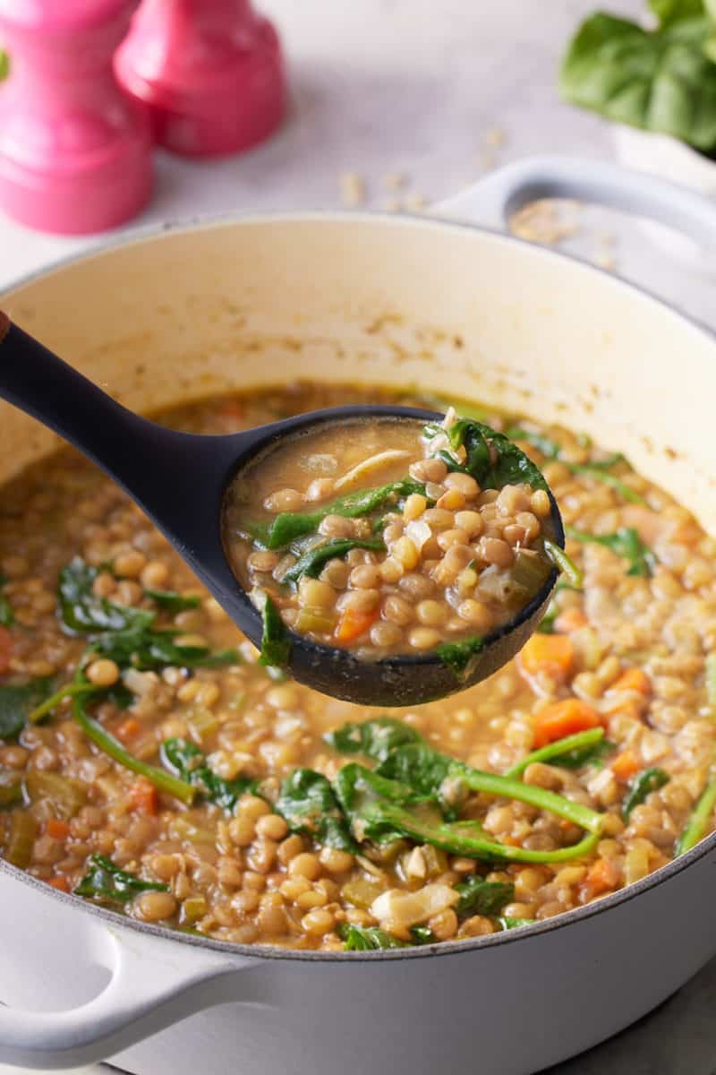 Lentil Spinach Soup Recipe What To Pack For Lunch