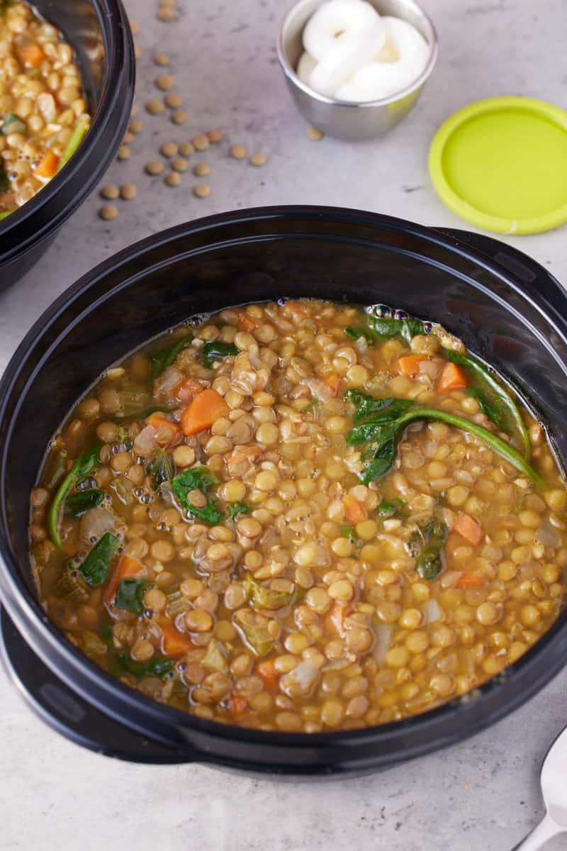 Lentil Spinach Soup Recipe - What to Pack for Lunch