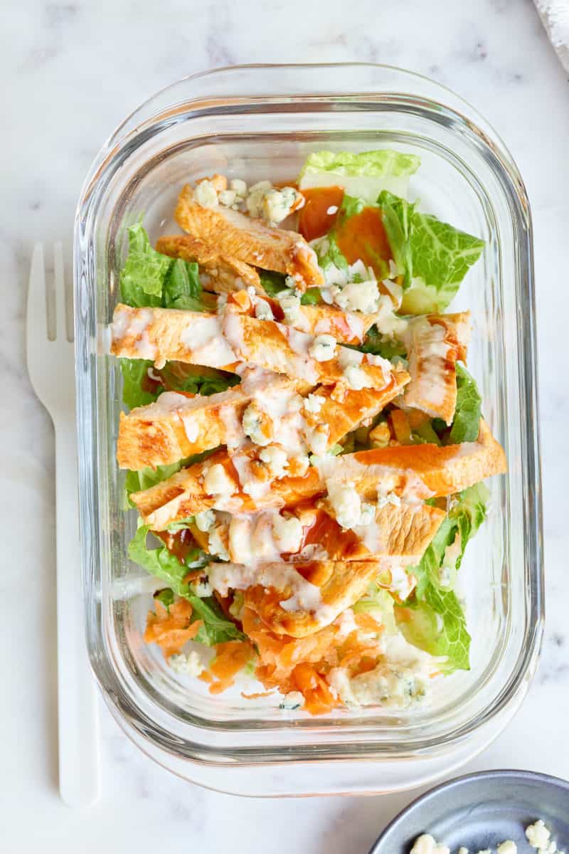 Buffalo Chicken Salad Recipe - What to Pack for Lunch